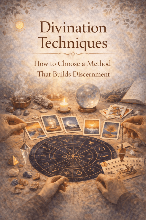 Divination Techniques: How to Choose a Method That Builds Discernment ...